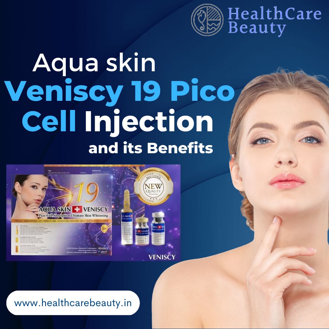 Aqua skin Veniscy 19 Pico Cell Ultimate Skin Whitening Injection and ...