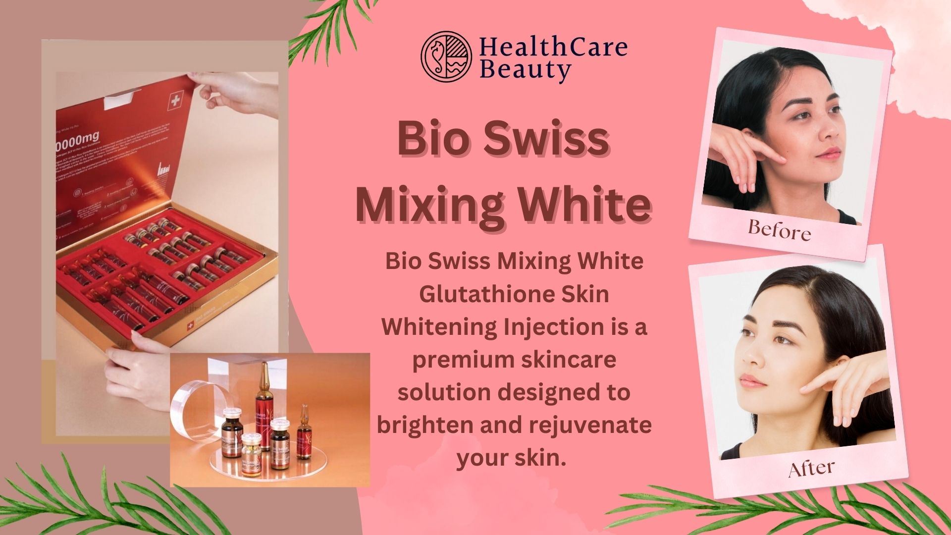 Bio Swiss Mixing White Injections | Whitening Shots – HealthcareBeauty